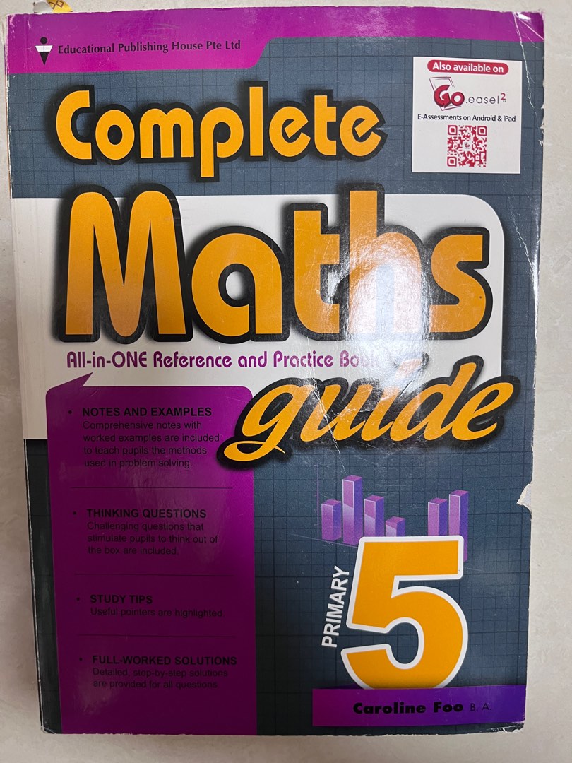 Complete Maths P5, 興趣及遊戲, 書本 & 文具, 教科書 - Carousell