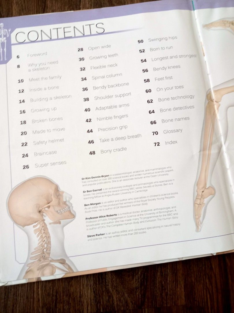 DK the skeleton book, Buku & Alat Tulis, Buku Anak-Anak di Carousell