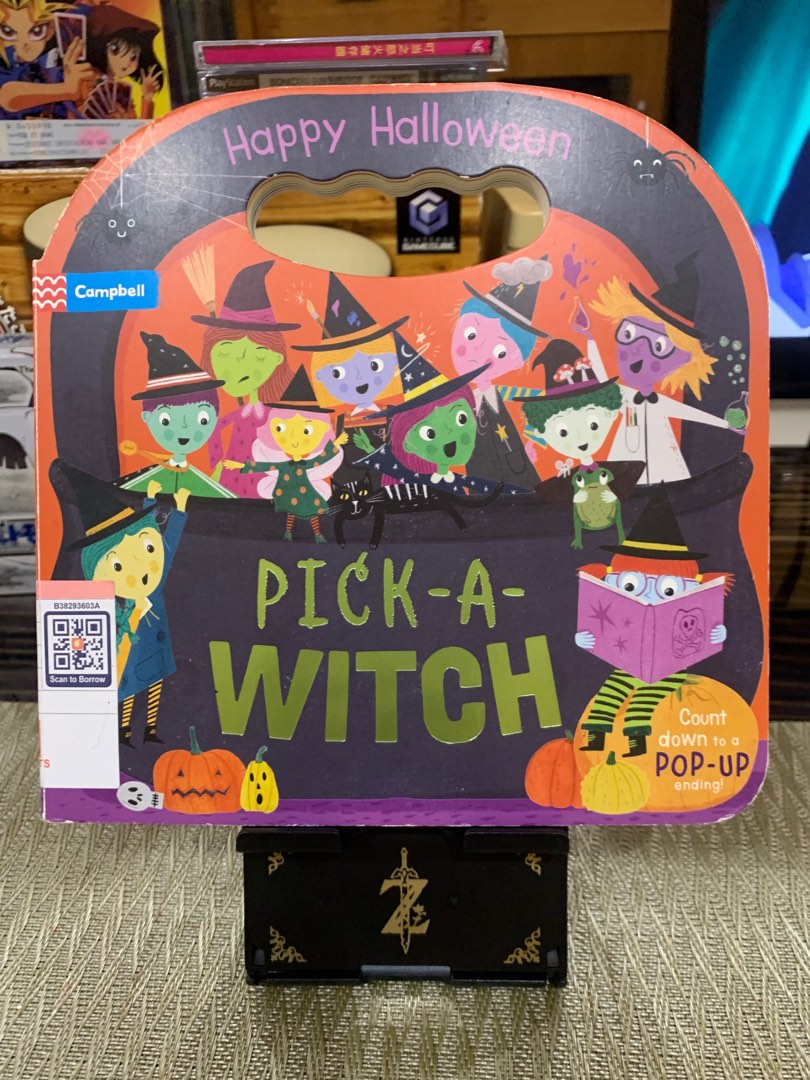(Eng Book)Pick-A-Witch: Happy Halloween!, Hobbies & Toys, Books ...