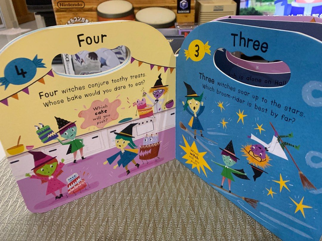 (Eng Book)Pick-A-Witch: Happy Halloween!, Hobbies & Toys, Books ...