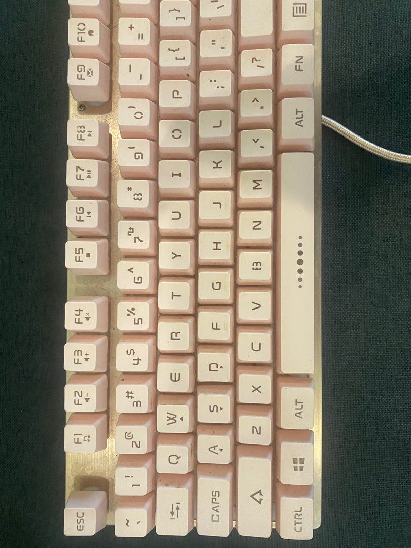 Fantech Pink Keyboard, Computers & Tech, Parts & Accessories, Computer ...