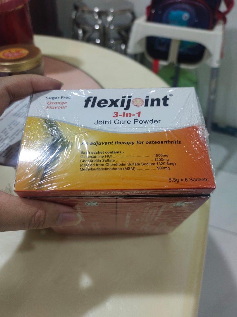 Flexijoint 3in1 joint care powder / Vitamin Sendi ori malaysia, Serba ...