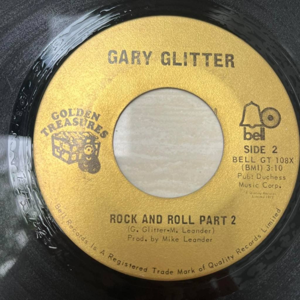 Garry Glitter - Rock And Roll Part 1 & Part 2 Vintage NM B1, Hobbies ...