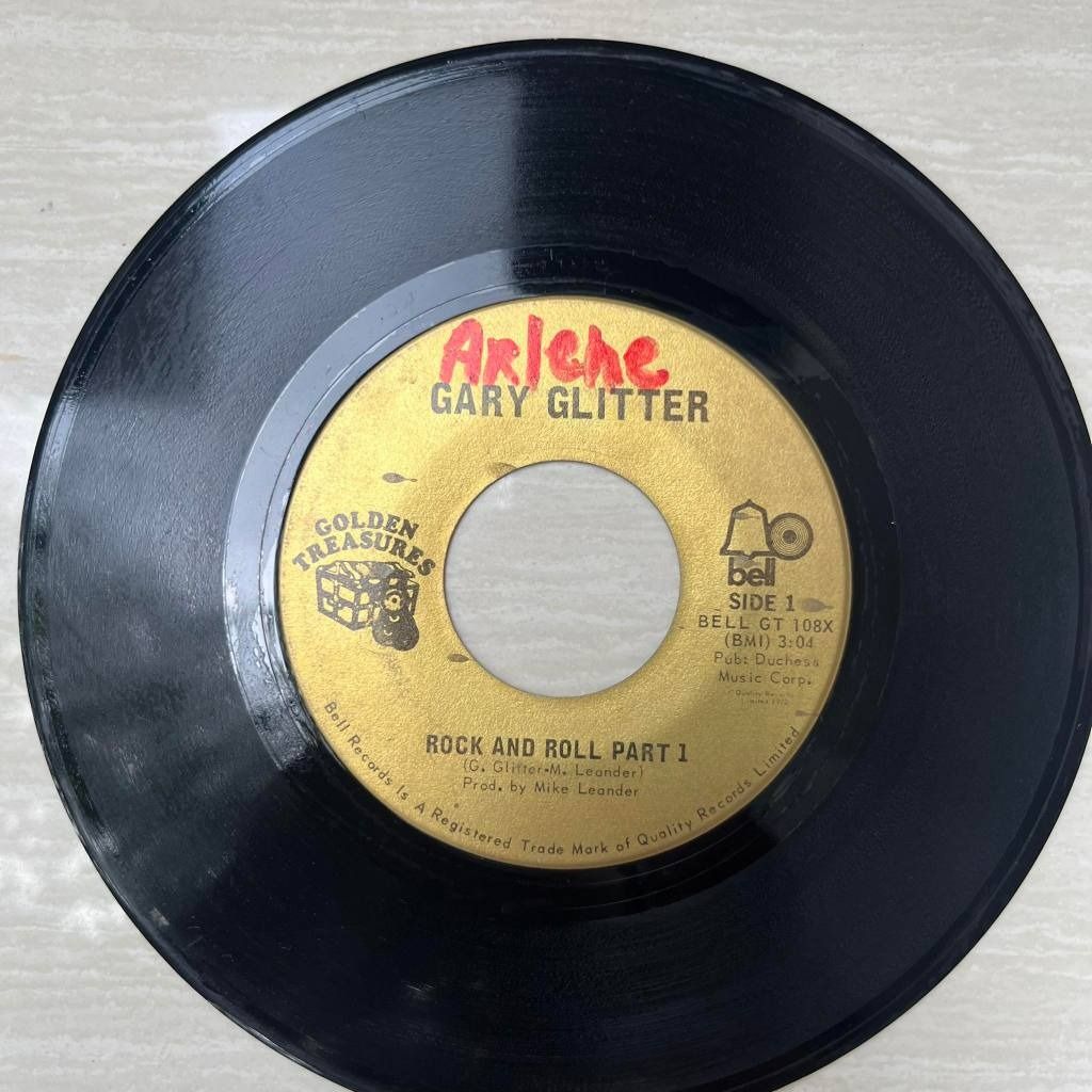 Garry Glitter - Rock And Roll Part 1 & Part 2 Vintage NM B1, Hobbies ...