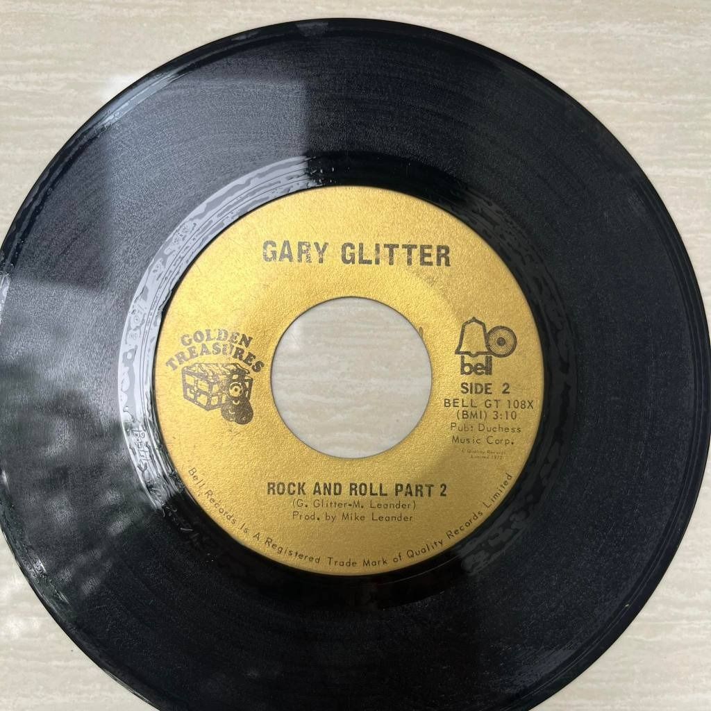 Garry Glitter - Rock And Roll Part 1 & Part 2 Vintage NM B1, Hobbies ...