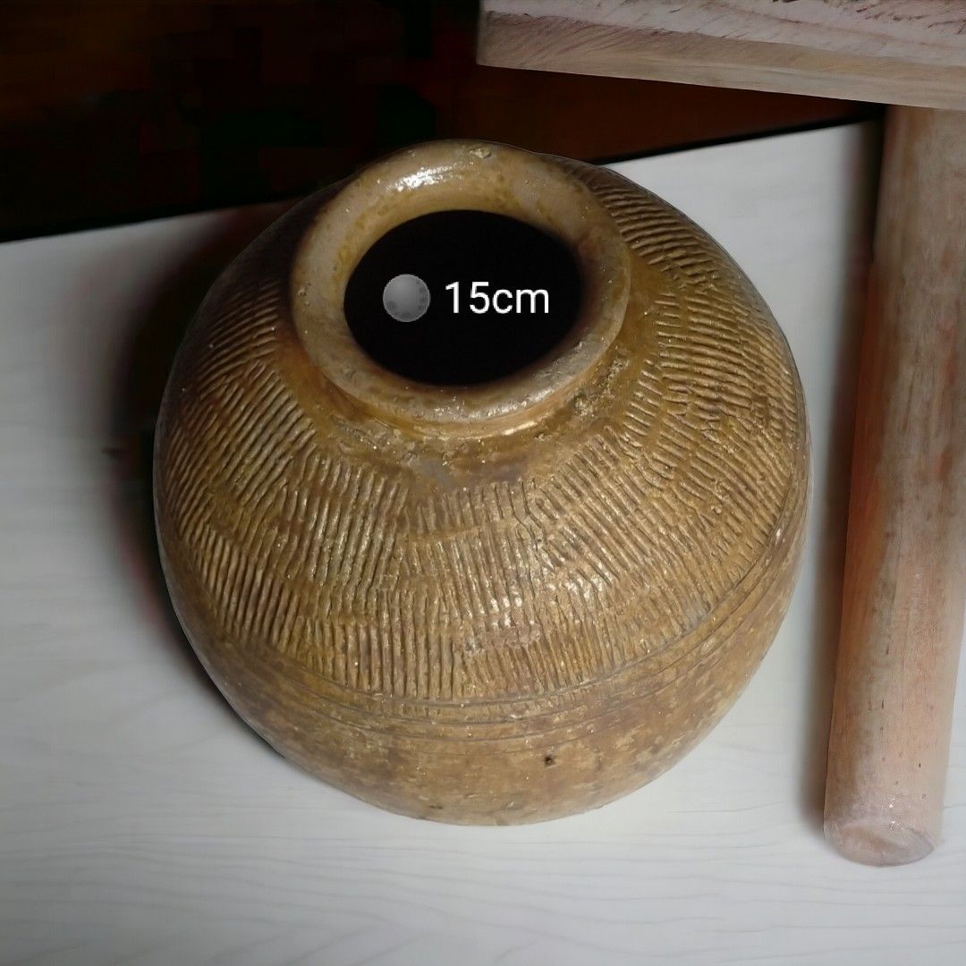 Gentong tauco atau kecap. Keramik stone antik, Antik, Pajangan di Carousell