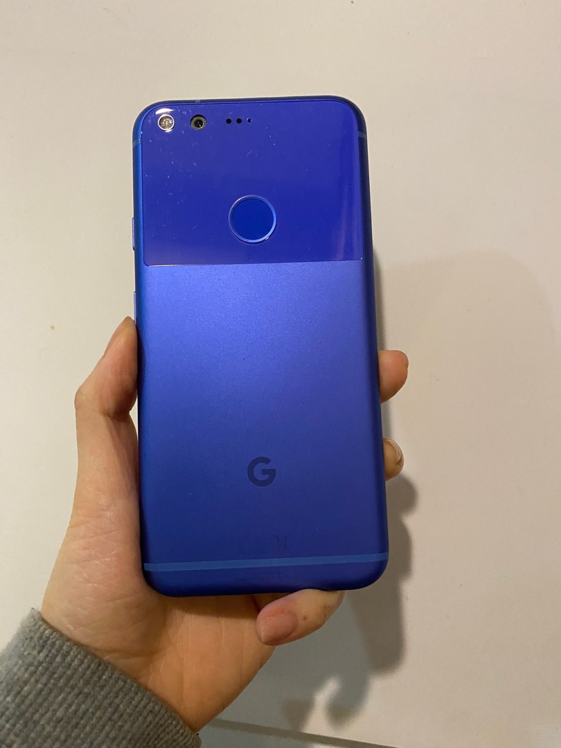 絕版 經典 Google Pixel 一代 藍色 32G 歐版, 手機及配件, 手機, Android 安卓手機, Google Pixel在旋轉拍賣