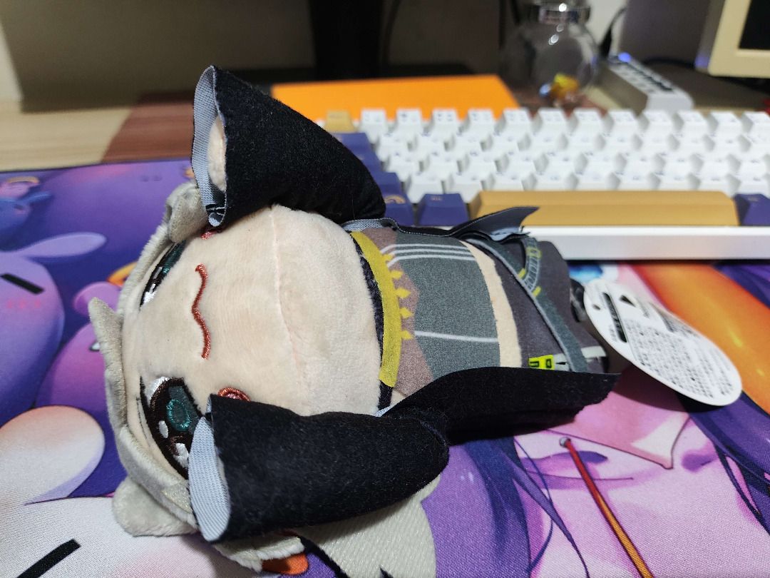 Hololive x Molly Fantasy Voice Plush Shishiro Botan, Hobbies & Toys ...