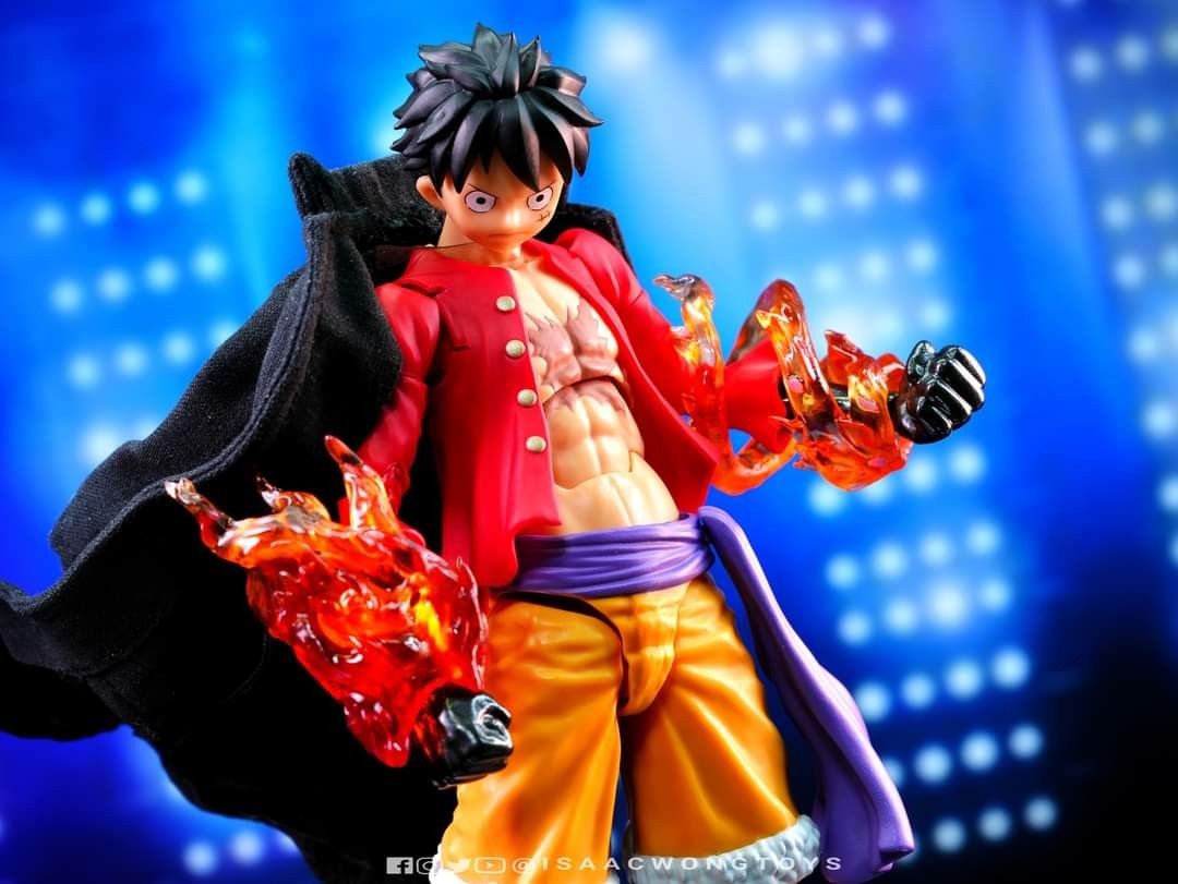 *in stock* SH Figuarts Luffy SHF Onigashima Custom Accessories bundle ...