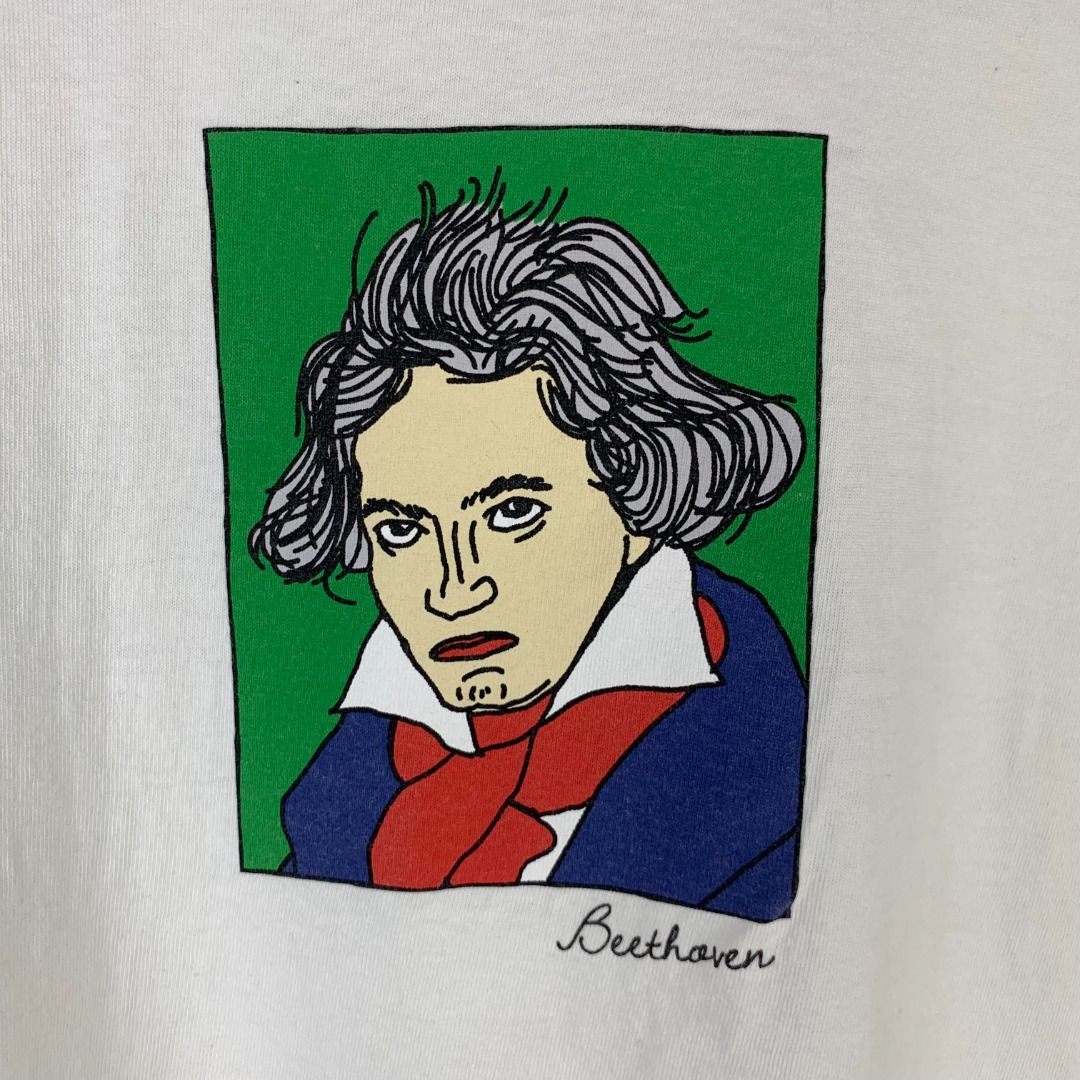 kaos beethoven rag machine, Fesyen Pria, Pakaian , Atasan di Carousell