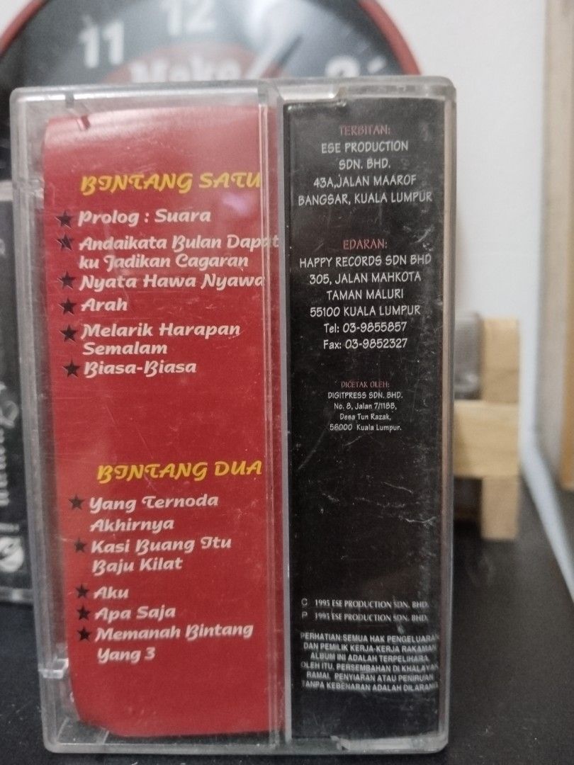 Kaset, Hobbies & Toys, Music & Media, CDs & DVDs on Carousell