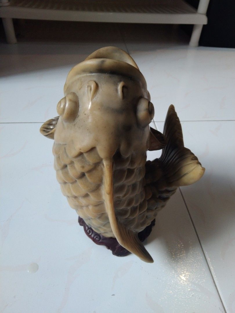 Koi Fish Marble, Furniture & Home Living, Home Decor Accessories, Other ...