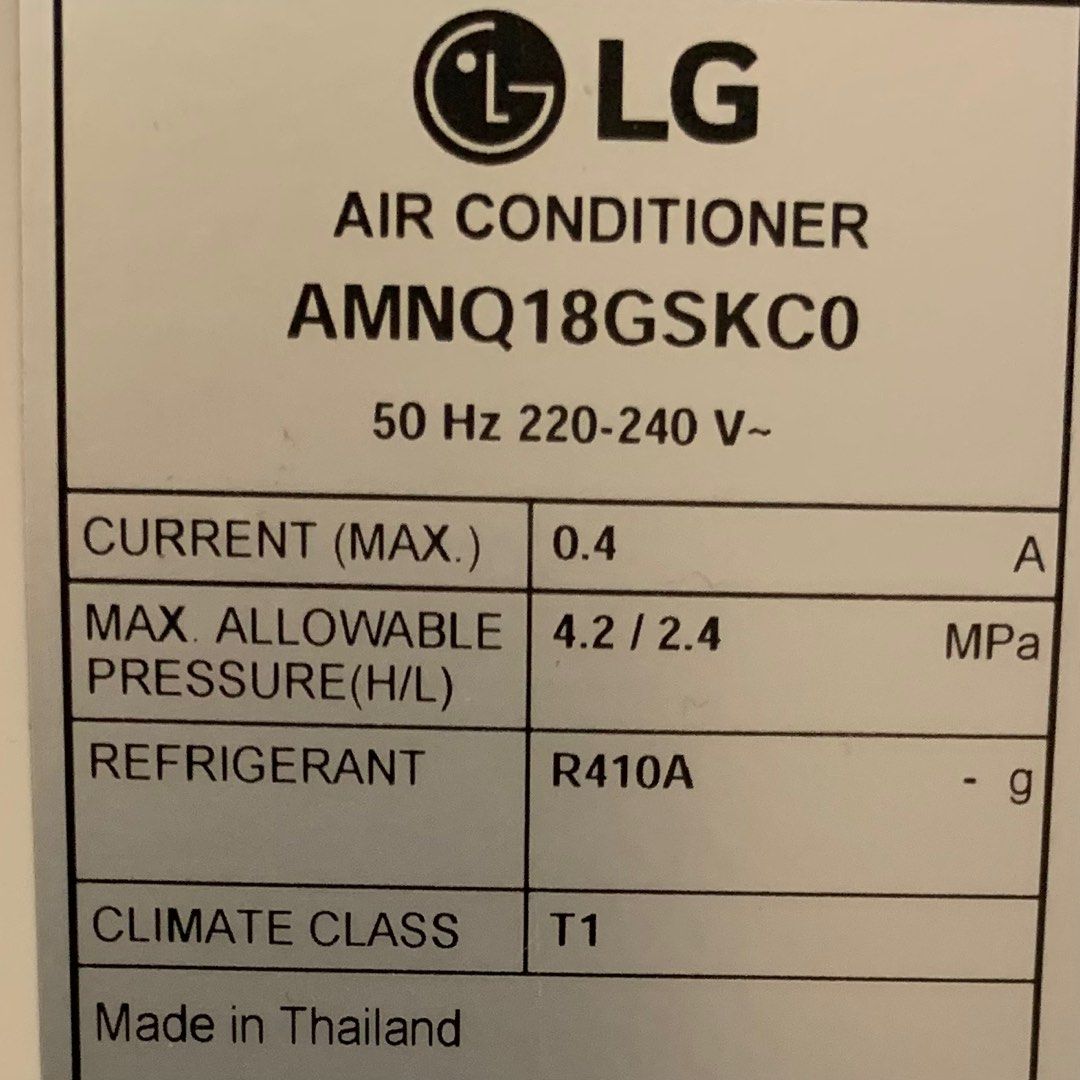 LG Fan Coil Blower DC Motor, TV & Home Appliances, Portable Air ...