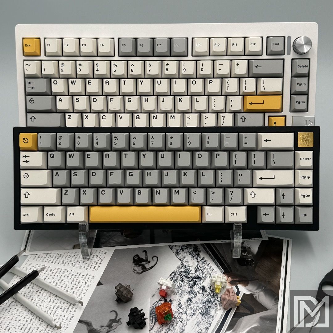 Heavy Industry Keycap ABS Double Shot Cherry Keycaps AiFei 250pcs Fit ...