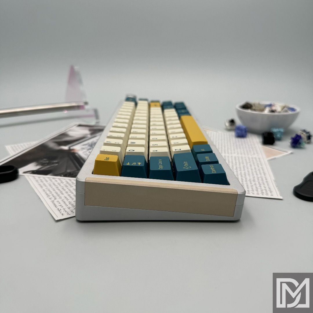 Merlin Keycap PBT Double Shot Cherry Beige Yellow Keycaps 170pcs Fit ...