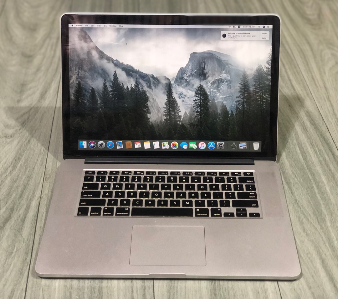 MACBOOK PRO RETINA 15-INCH MID 2015 CORE i7 16GB RAM 512SSD STORAGE OS ...