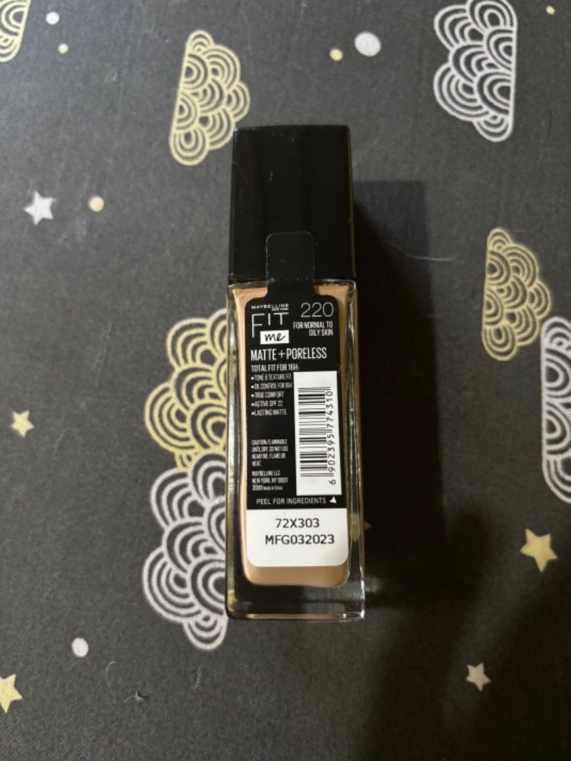 Maybelline Fit Me Foundation Shade 220, Beauty & Personal Care, Face ...