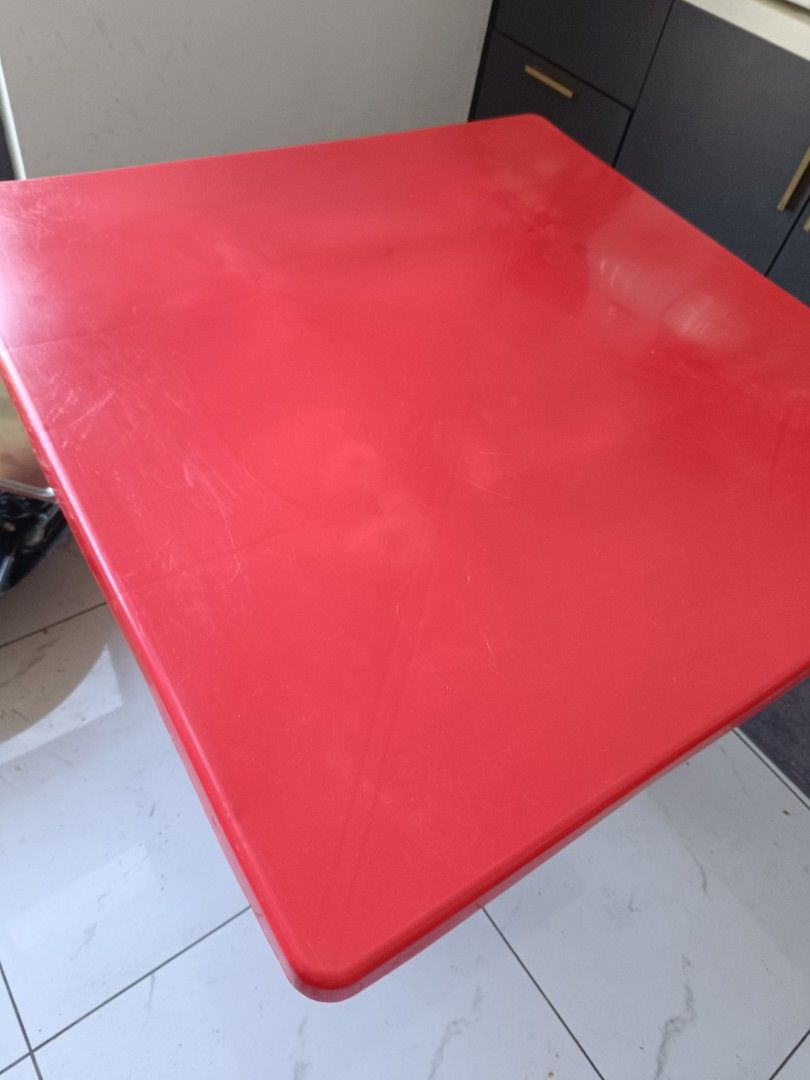 Meja 3V Table Foldable 3x3 feet, Furniture & Home Living, Furniture ...