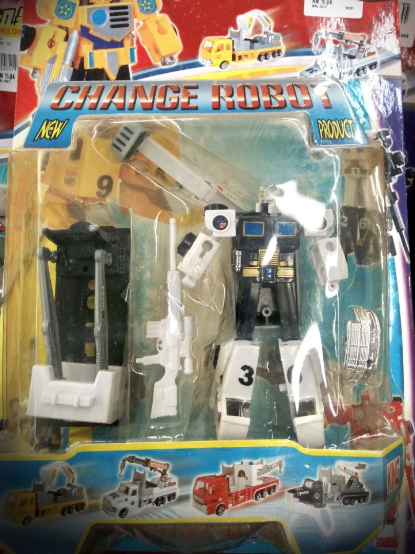 Menan robot lama, Hobbies & Toys, Toys & Games on Carousell