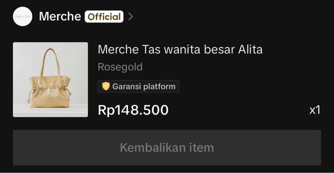 Merche tas kantor, Fesyen Pria, Tas & Dompet , Tas Kantor di Carousell