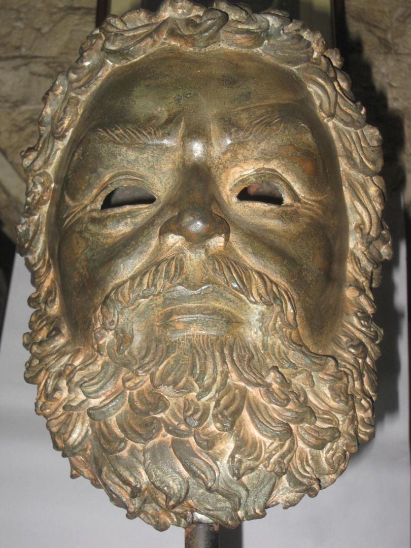 Mid Century Greek Life-Size Bronze Head of Socrates, Hobbies & Toys ...