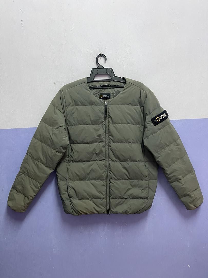 National Geographic Duck Feather Down Puffer Jacket, Men's Fashion ...