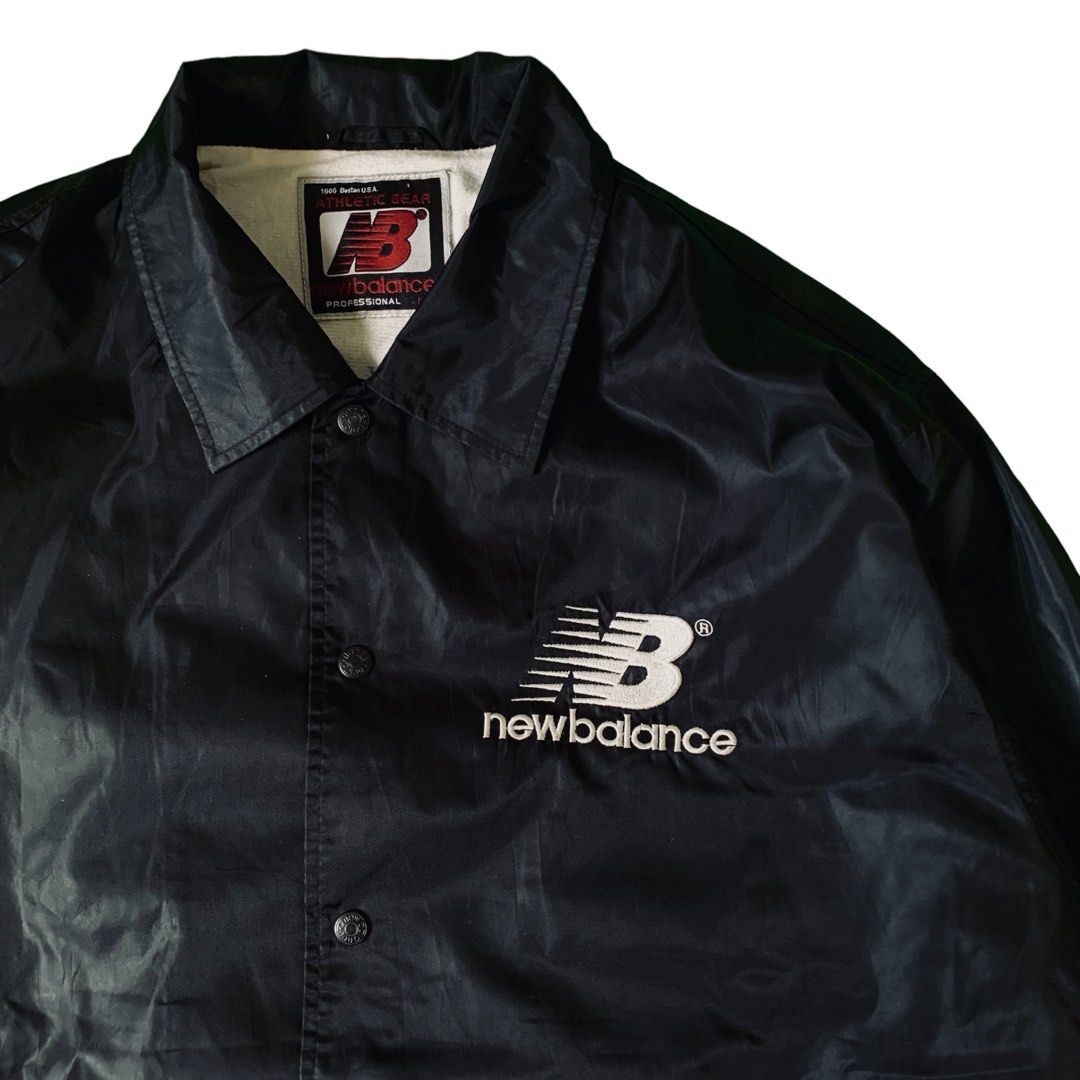 New Balance 90s vintage coach jacket, Fesyen Pria, Pakaian , Atasan di ...