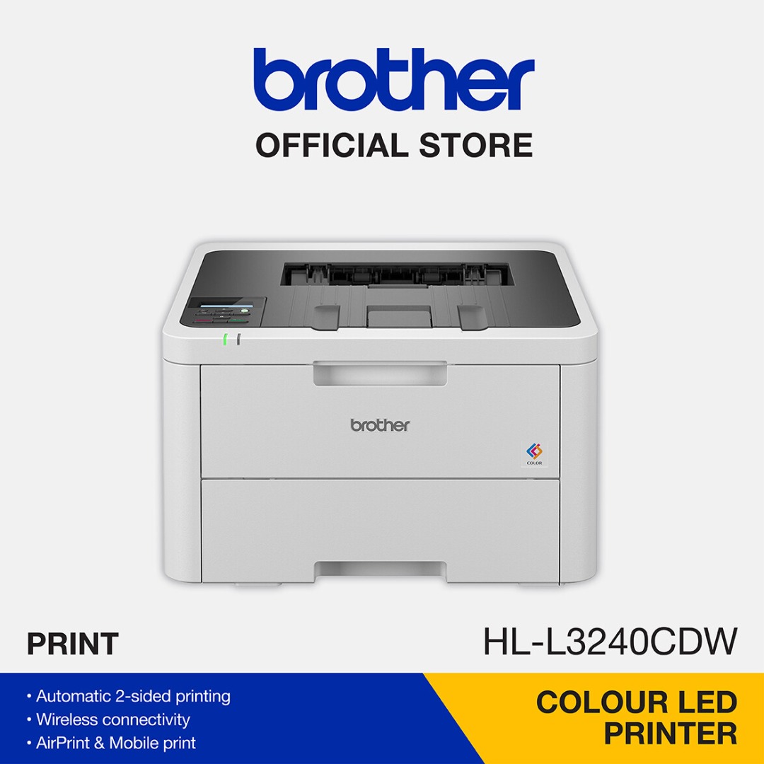 [FREE DELIVERY] Brother HL-L3240CDW Colour Laser LED Printer, Computers ...