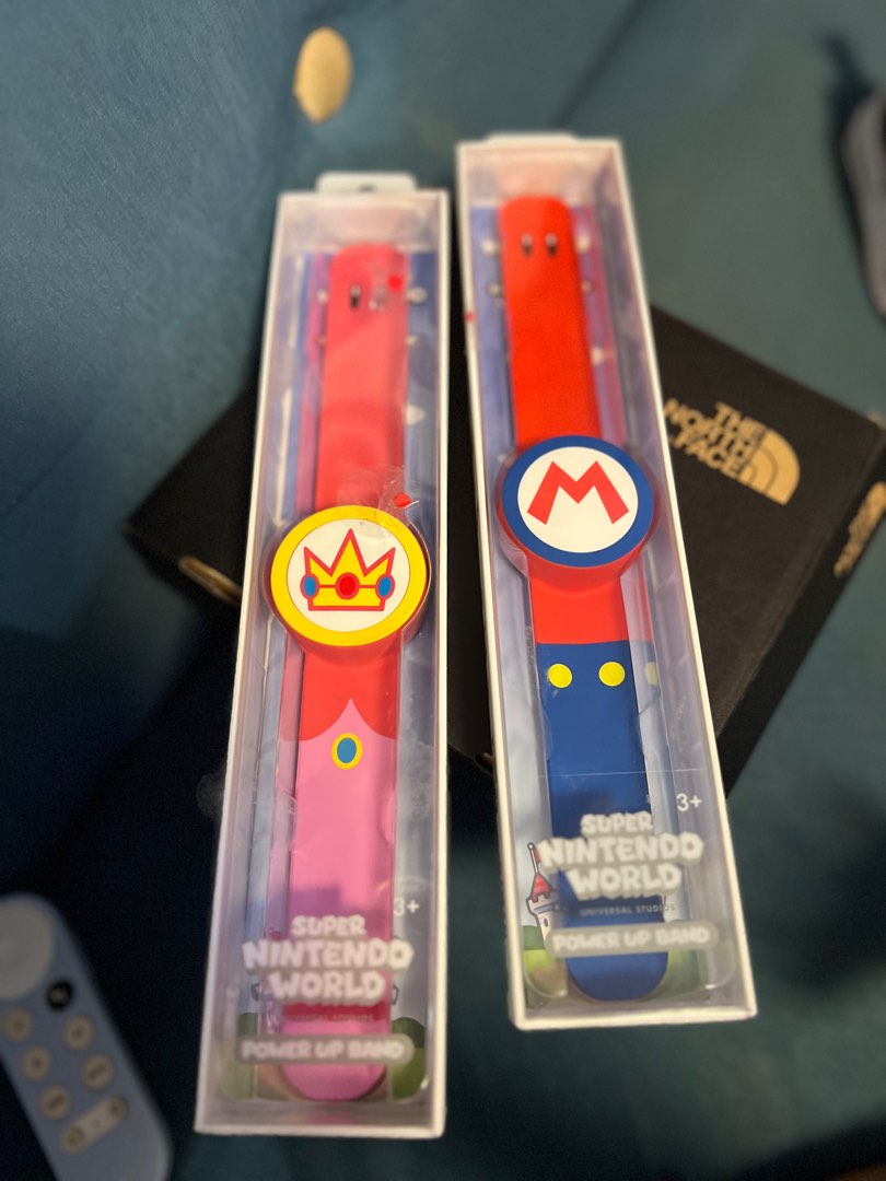 Nintendo world power up bands, Hobbies & Toys, Toys & Games on Carousell