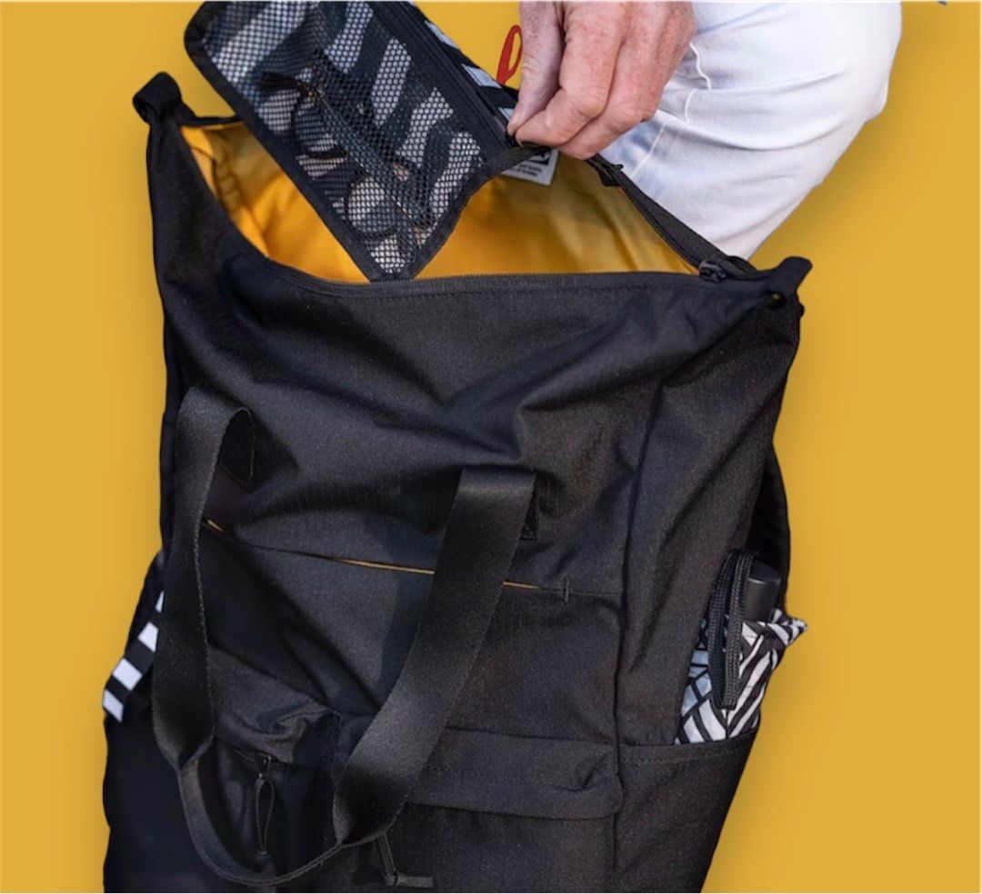 NO NEGO!!NETT PRICE!! IKEA VARLDENS BACKPACK BLACK 31x14x49 cm, Men's ...