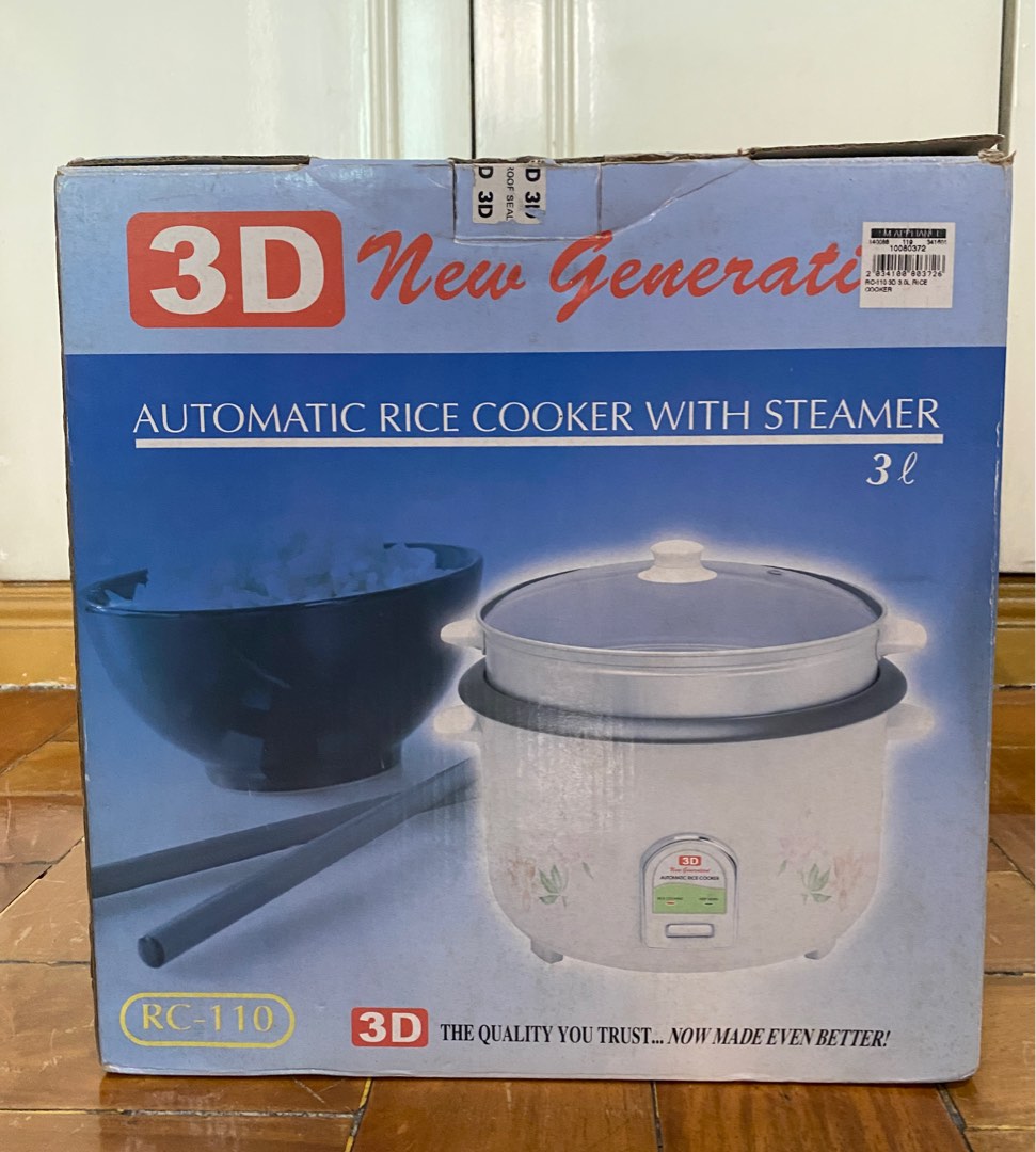 Original 3D Rice Cooker (16 cups), TV & Home Appliances, Kitchen ...
