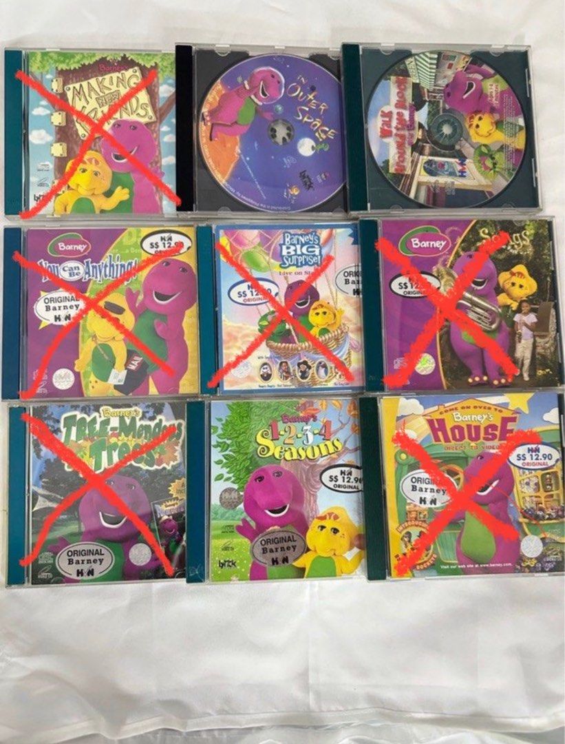 Original HVN Barney’s Show VCDS, Hobbies & Toys, Music & Media, CDs ...