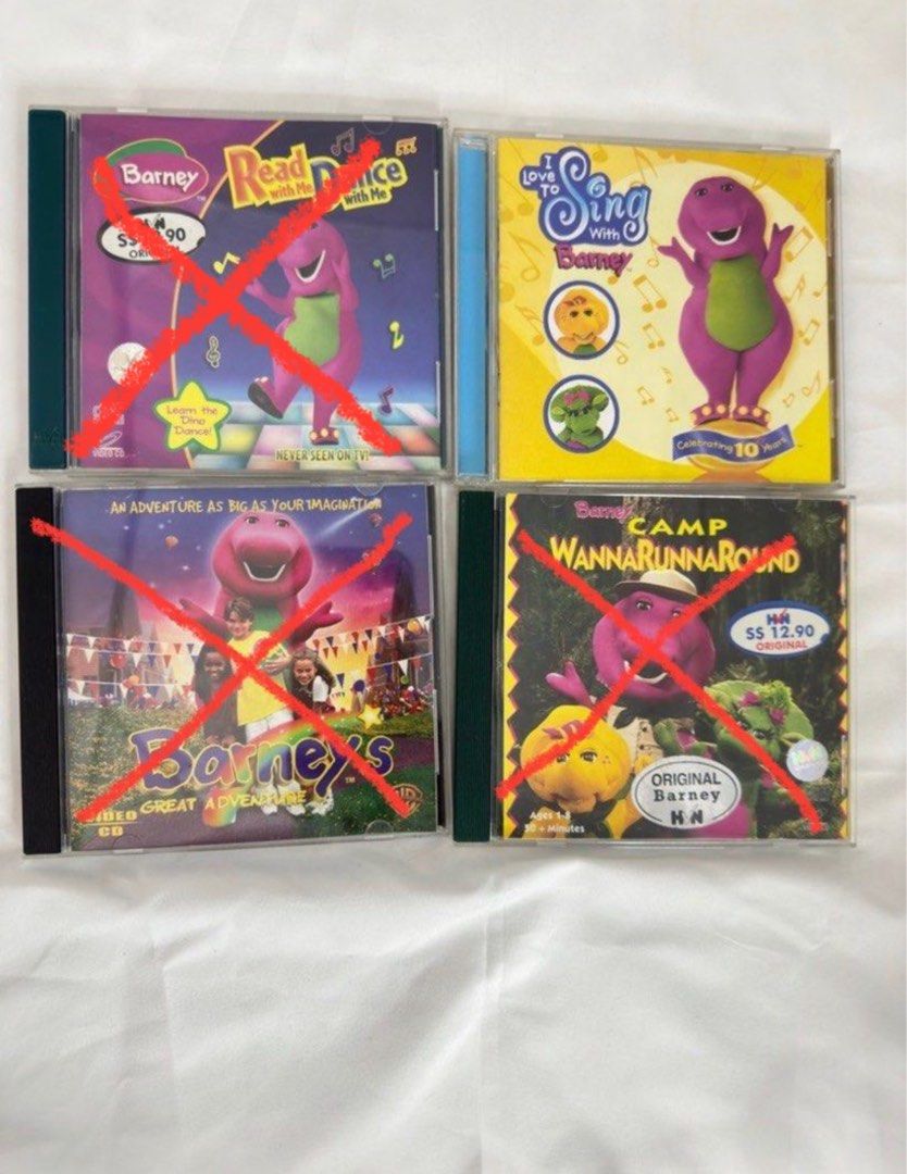 Original HVN Barney’s Show VCDS, Hobbies & Toys, Music & Media, CDs ...