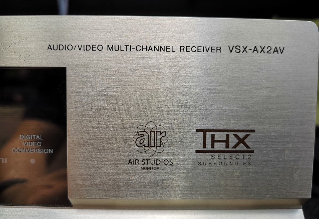 Pioneer multi channels AV receiver, VSX-AX2AV, Audio, Soundbars ...