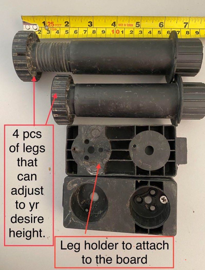 Plastic legs, Furniture & Home Living, Outdoor Furniture on Carousell