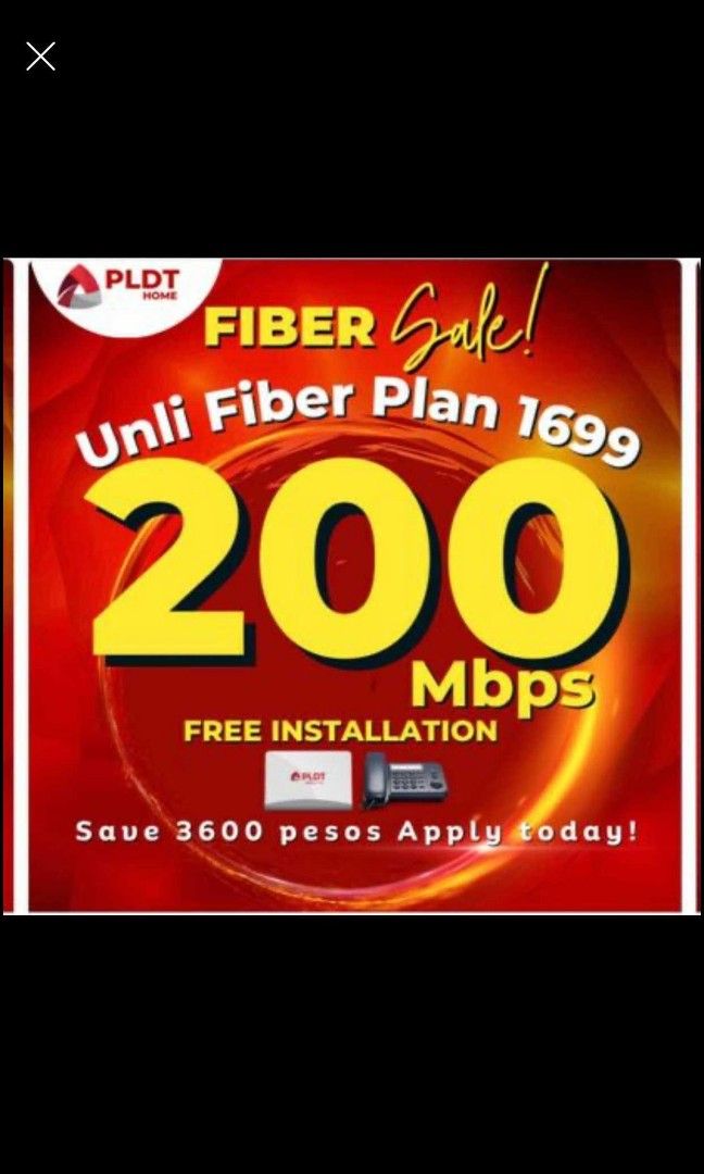 PLDT Home Fiber promo 2024 on Carousell