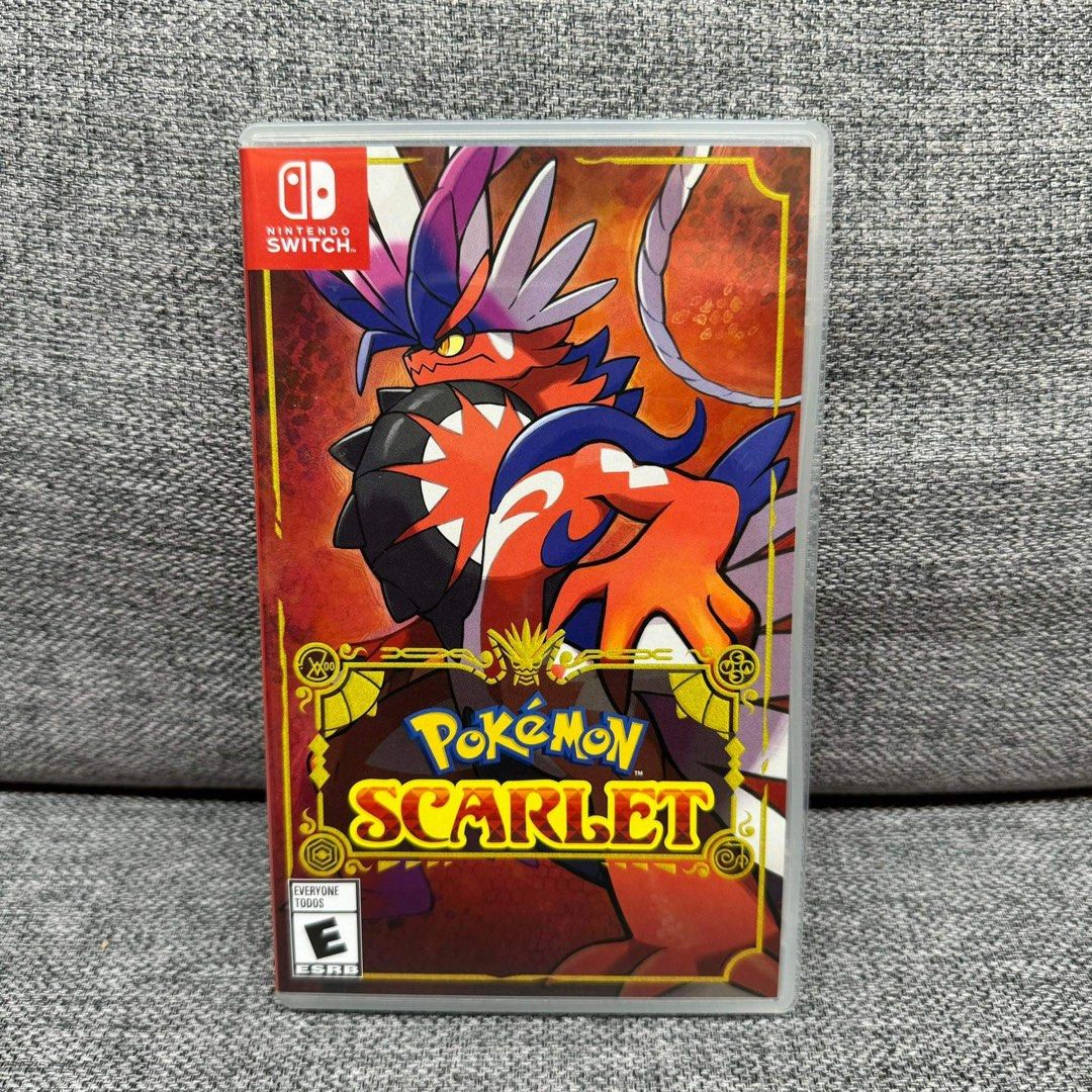 Pokemon Scarlet switch game, Video Gaming, Video Games, Nintendo on ...