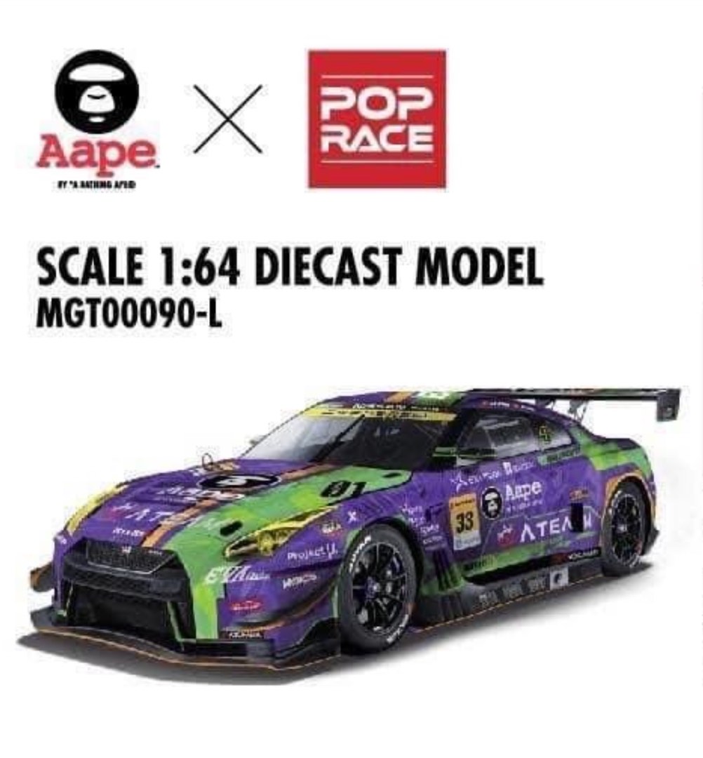 POP RACE MINI GT MINIGT Aape EVARacing EVA RT TEST TYPE-01 X WORKS GT-R ...