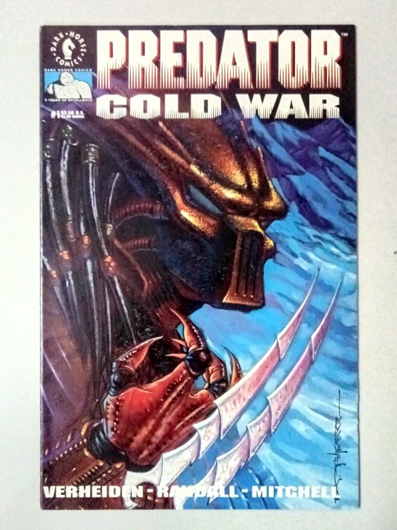 Predator Cold War (1991) #1, Hobbies & Toys, Books & Magazines, Comics ...