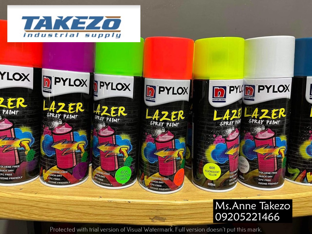 PYLOX SPRAY PAINT, Commercial & Industrial, Construction Tools ...