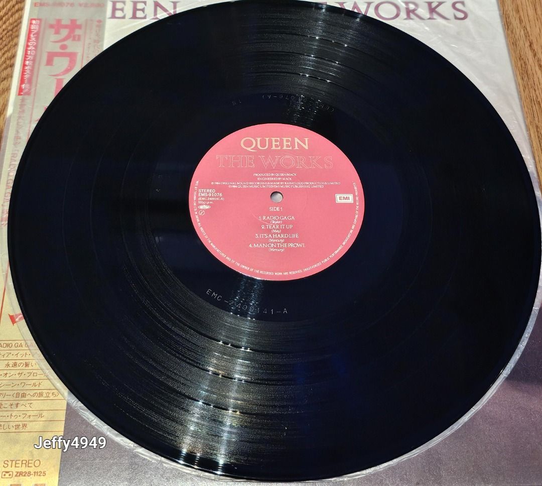 Queen – The Works Vinyl, LP, Album, 1st Press 1984 Japan, Hobbies ...