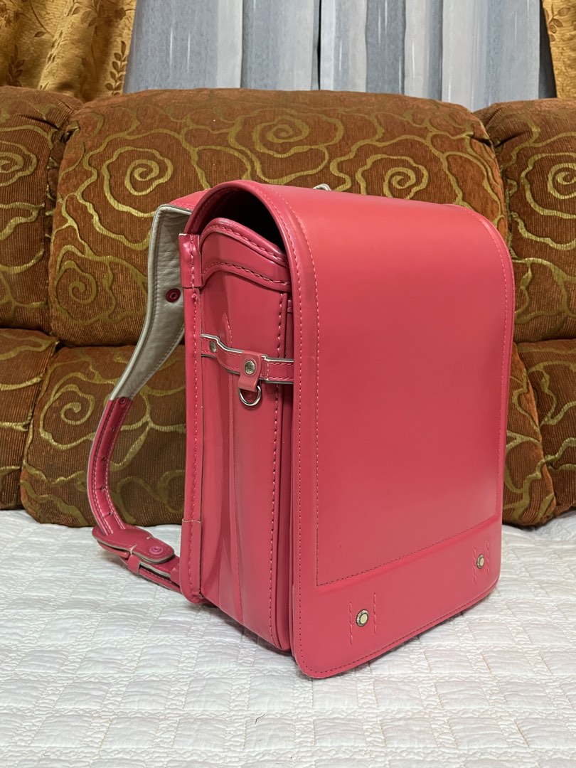RARE Randoseru Pink Japanese Backpack / Kids School Bag (mini size ...