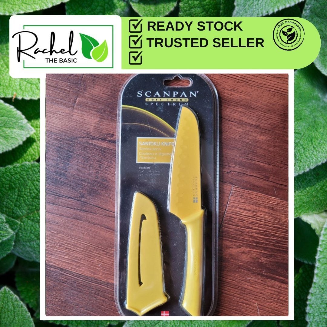 🔥[READY STOCK] Scanpan 20cm Spectrum Carving Knife - Yellow OR Red ...