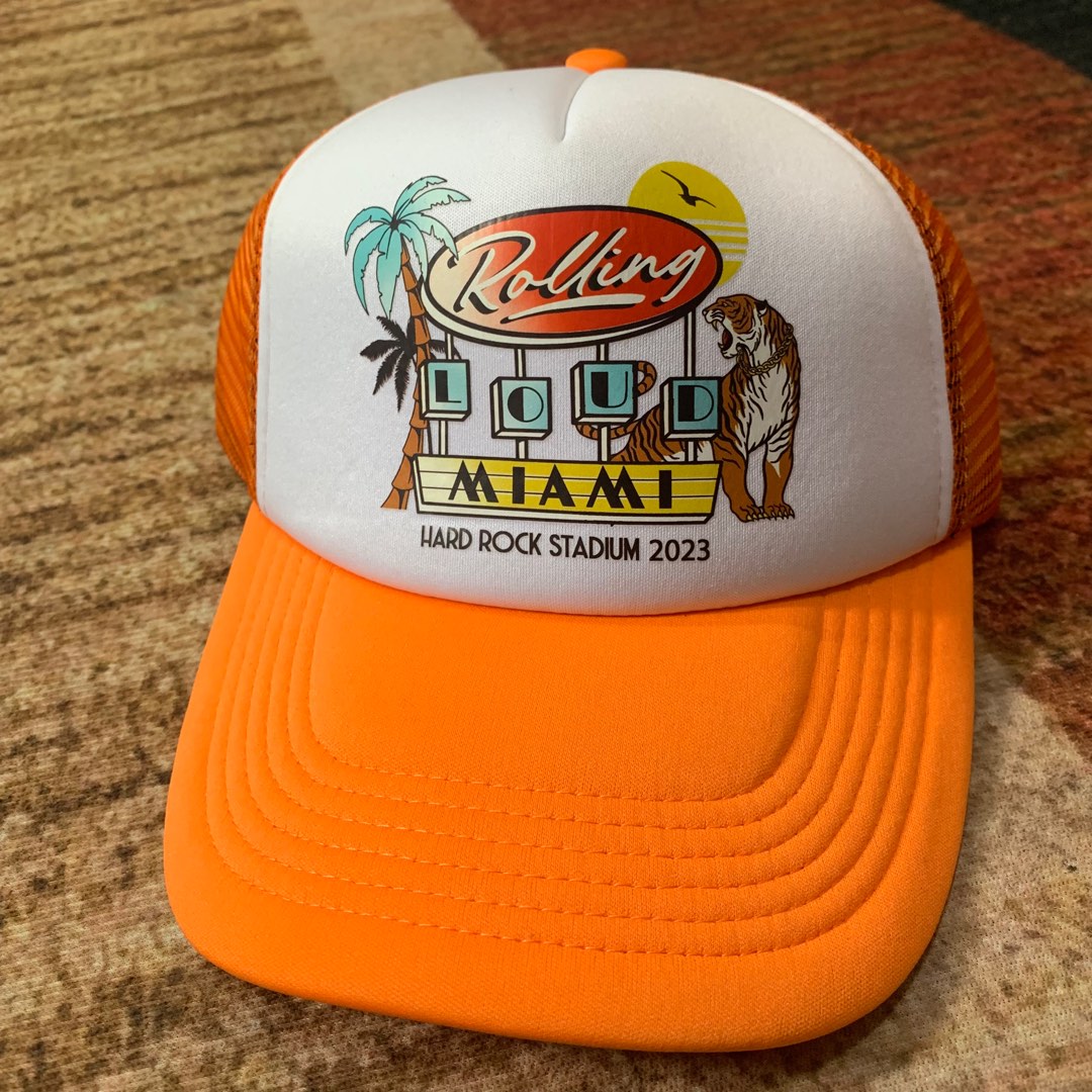 rolling loud trucker hat, Men's Fashion, Watches & Accessories, Caps ...