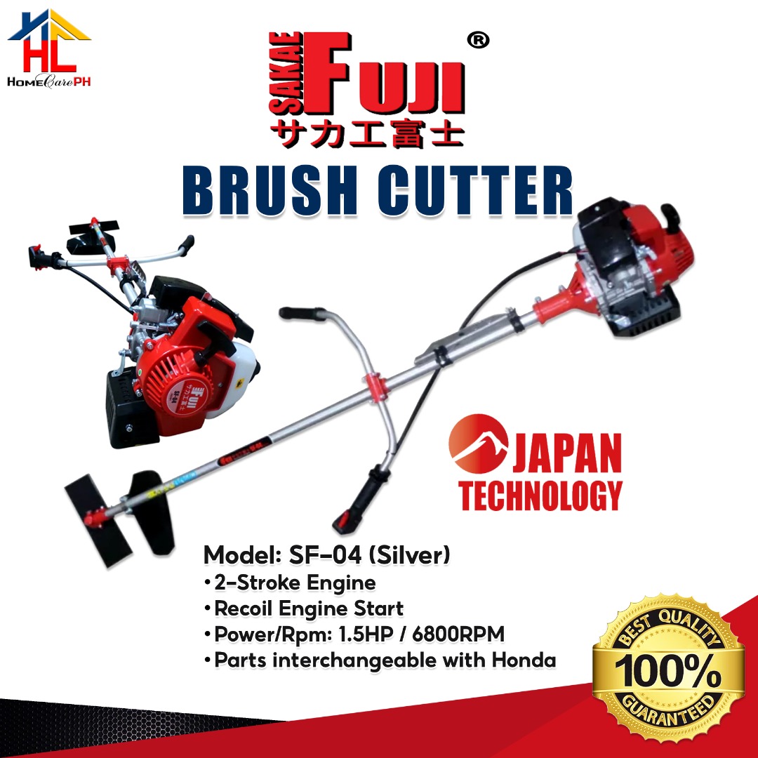Sakae Fuji Brush Cutter 2-Stroke Engine (SF-04), Commercial ...