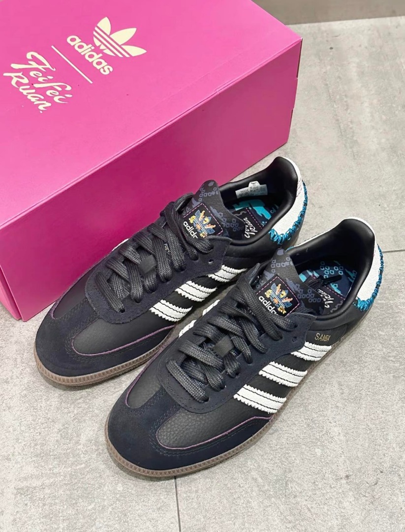 Samba OG Feifei Ruan CNY Black Ivory, Women's Fashion, Footwear ...