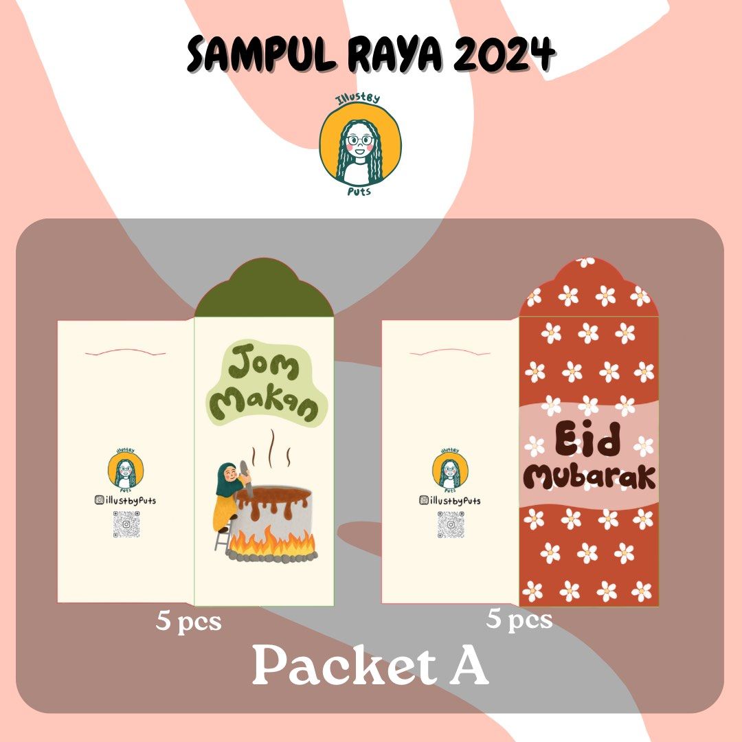Sampul Raya Money Envelope Hari Raya Duit Raya, Hobbies & Toys ...
