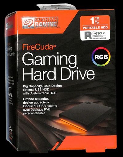 SEAGATE FIRECUDA USB 3.0 1TB PORTABLE EXTERNAL GAMING HARD DRIVE WITH ...