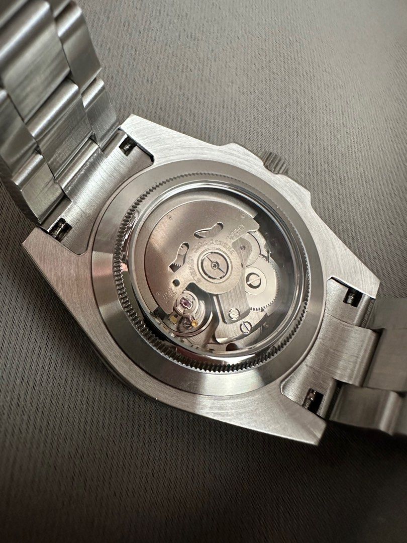 Seiko Mods - Black Oyster Perpetual Datejust, Men's Fashion, Watches ...