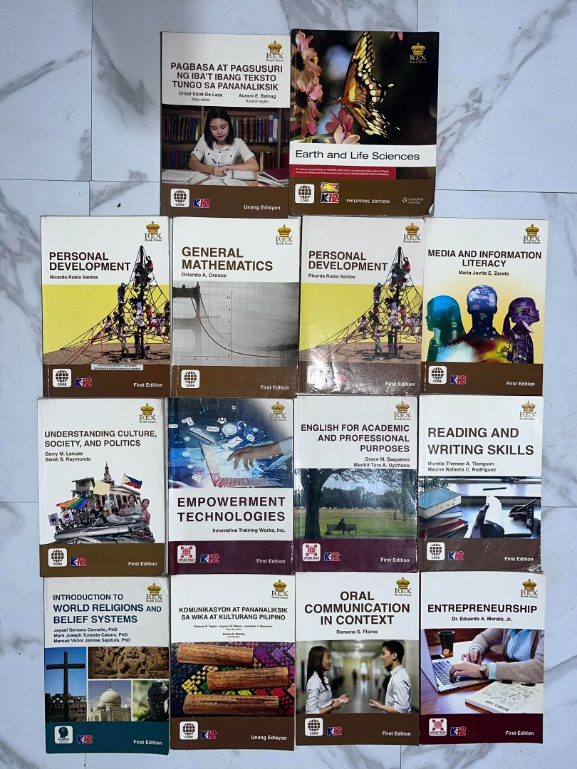 SENIOR HIGH SCHOOL BOOKS, Hobbies & Toys, Books & Magazines, Textbooks ...